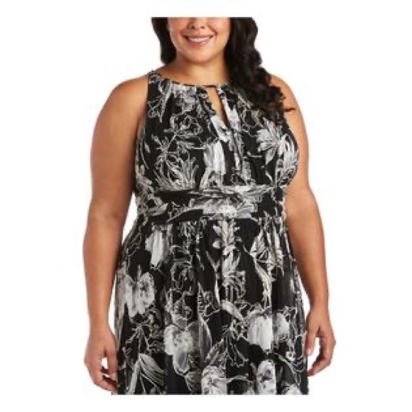 R&M Richards | Dresses | Rm Richards Plus Size Floral Dress | Poshmark